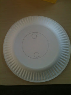 Getting Crafty: In A Good Way: Paper Plate Eye Ball