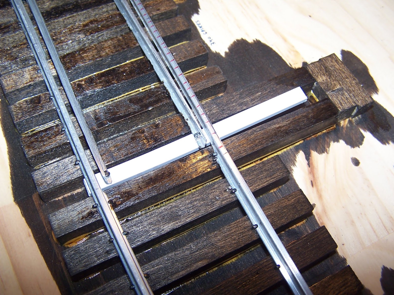 D & H "Colonie Main" layout: Handlaying Track - final thoughts