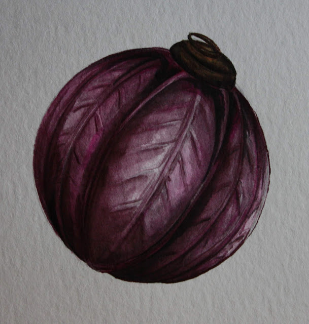 How to paint shiny objects in Watercolor