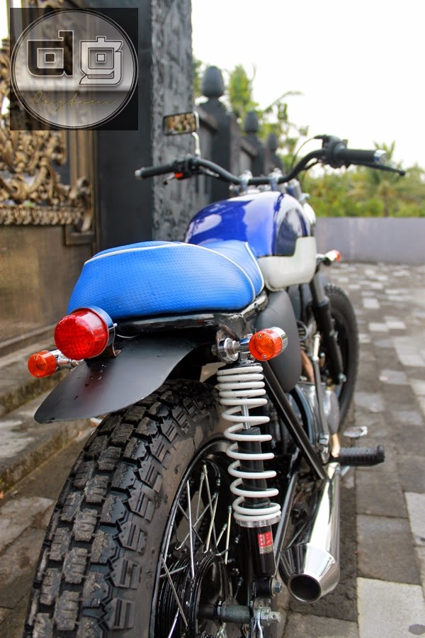 Tangki Knalpot Kustom: CG 110 Completed