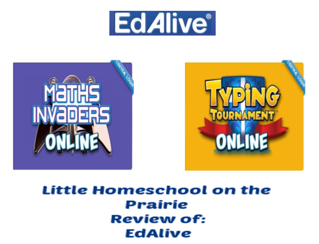 Little Homeschool on the Prairie: EdAlive Review