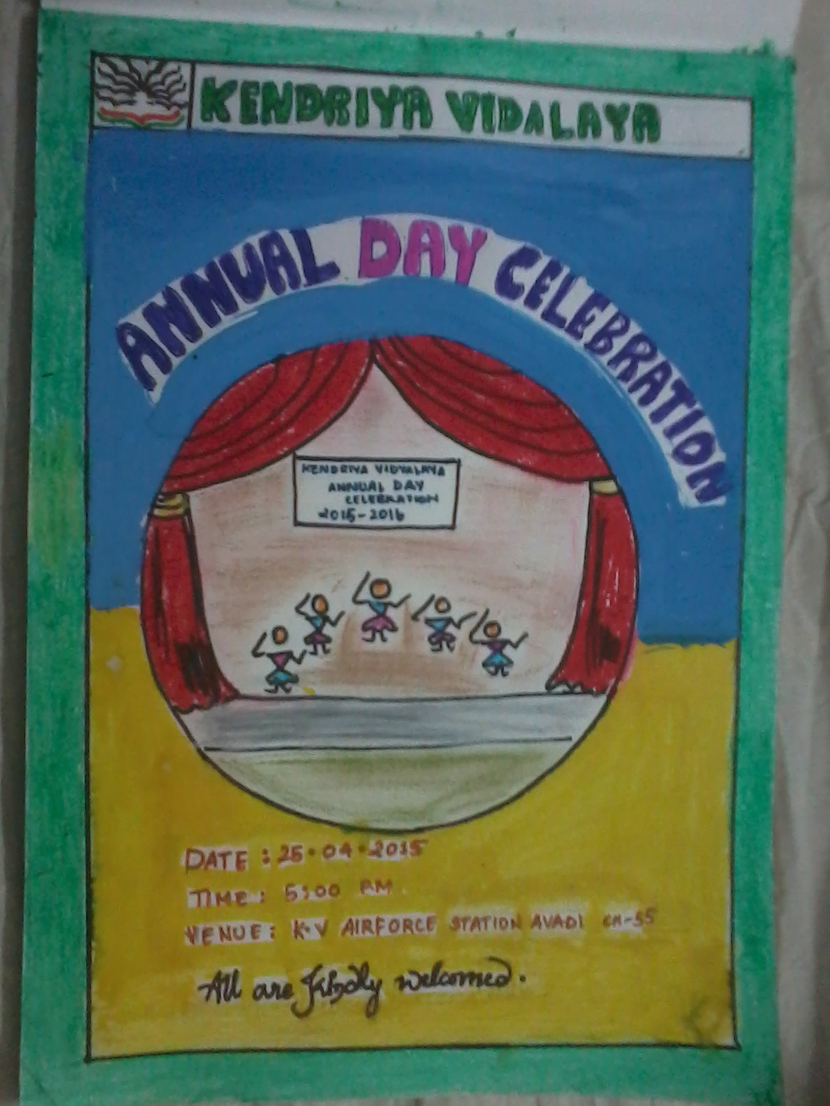 ART Palettes: Annual Day Posters made by Students