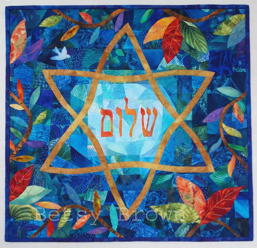 Art,Fiber,Thread: Shalom Star Quilt