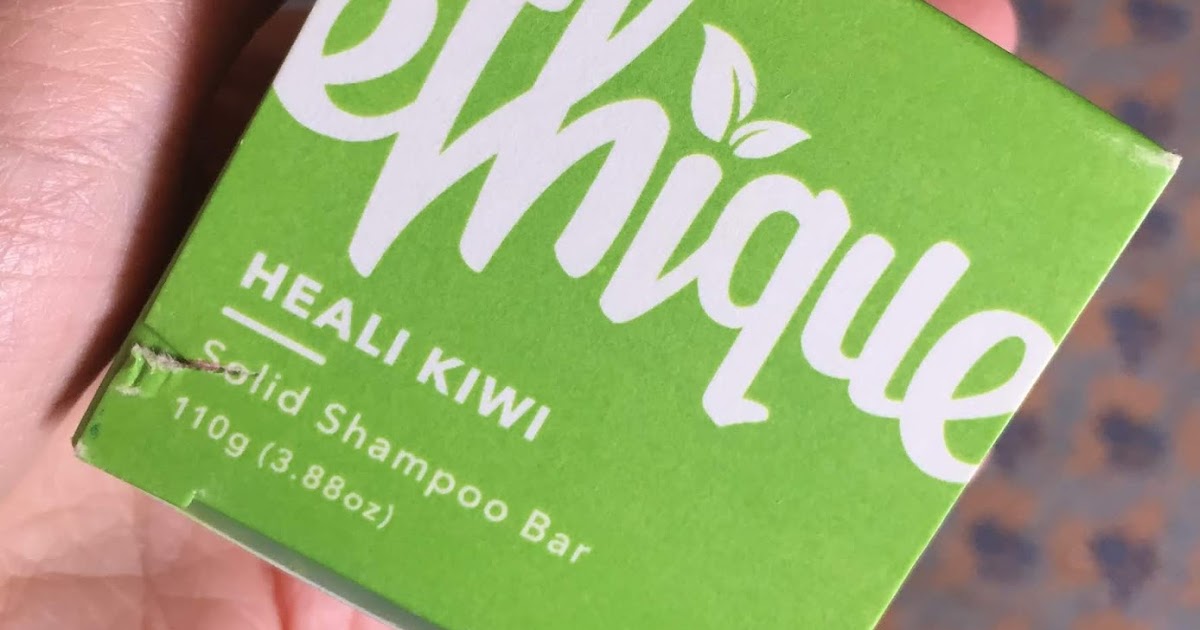 Life Of An Earth Muffin Review Ethique Heali Kiwi Shampoo Bar