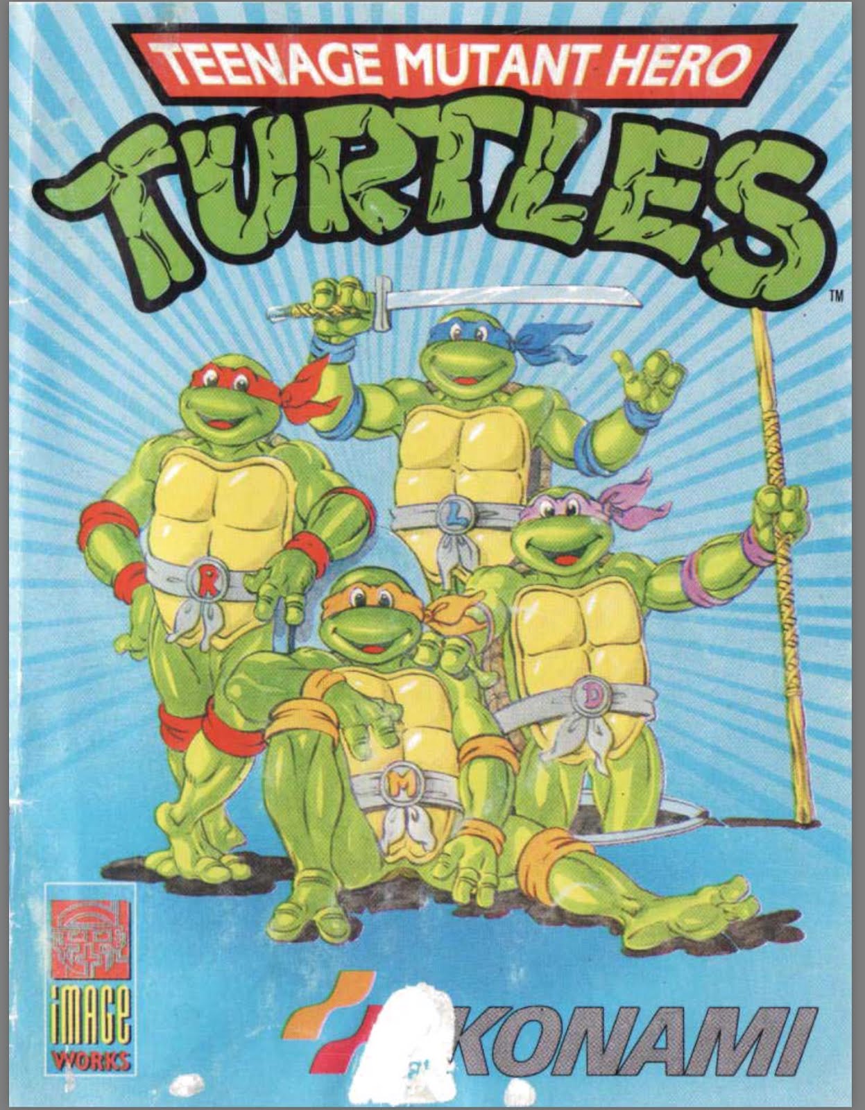 Teenage Mutant Hero Turtles by Konami