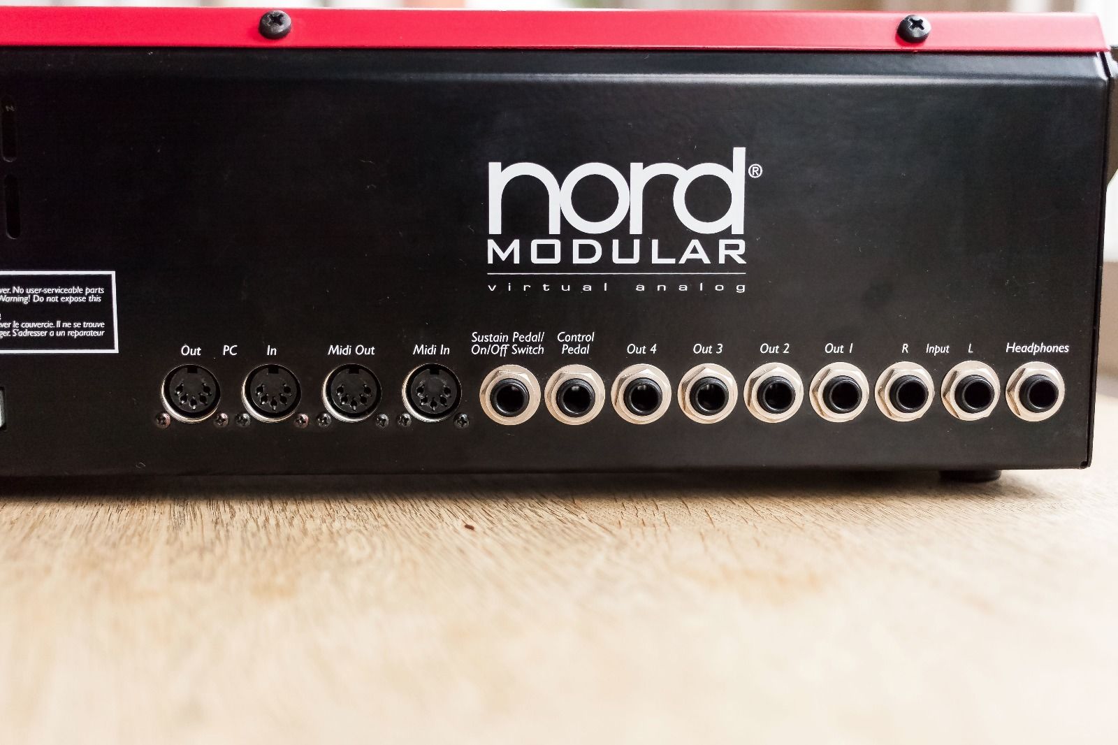 MATRIXSYNTH: CLAVIA NORD MODULAR G1 SYNTH RACK with Original Box