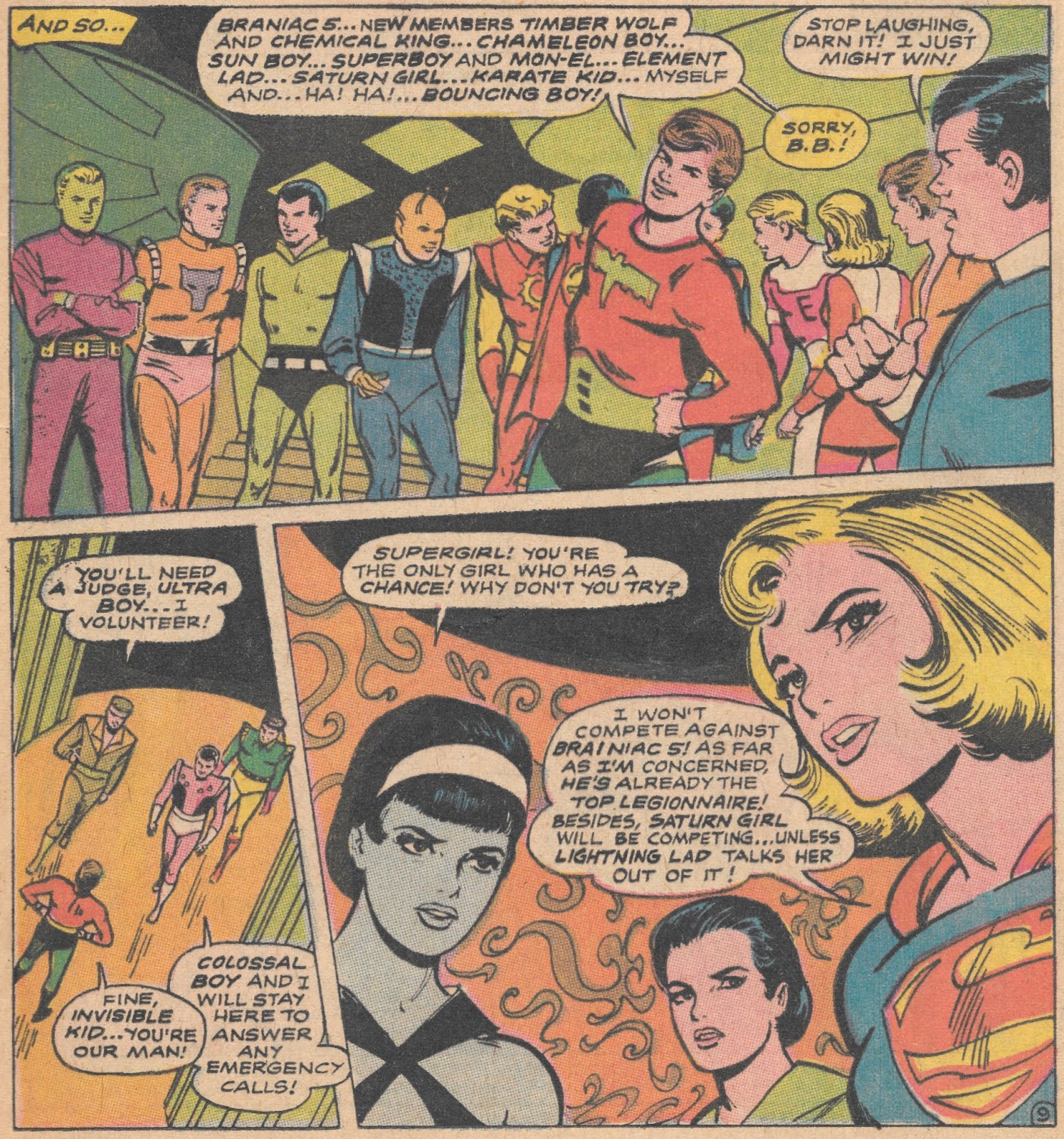 The Legion of Super Bloggers! : TOS: Adventure Comics #375