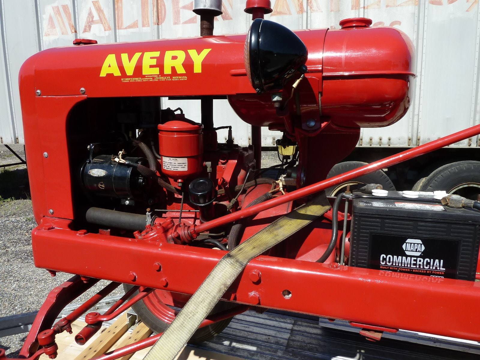 Progress is fine, but it's gone on for too long.: Avery model V