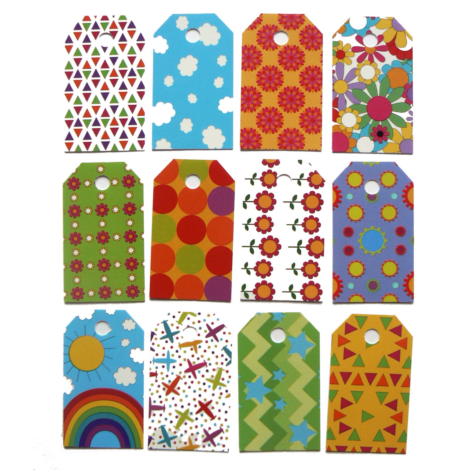 CurlyPops: Gift Tags - New in the Shop!