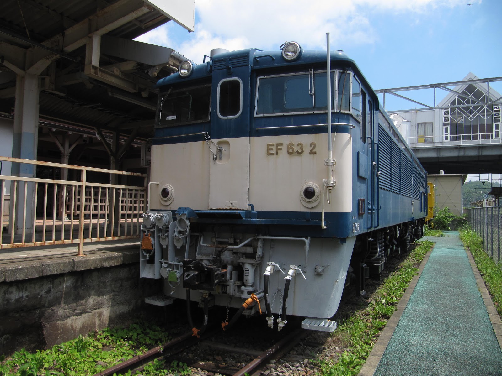 鉄道 フラット日記 : EF63 2号機 静態保存