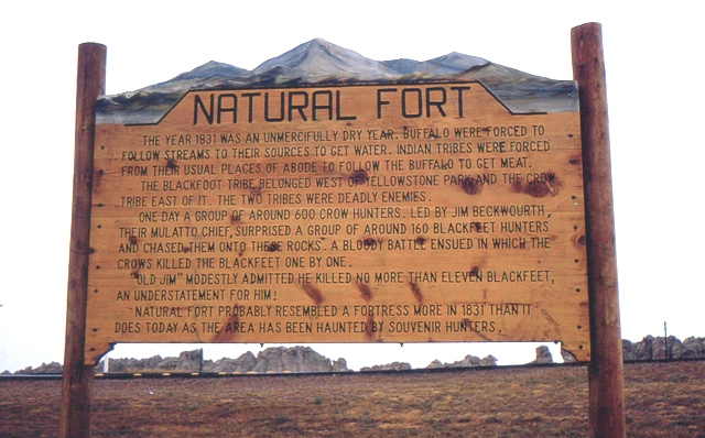 Wild West History: The Natural Fort Revisited with Photograph of Battle ...