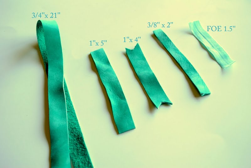 Spunky Junky: Leather Bow Headband TUTORIAL