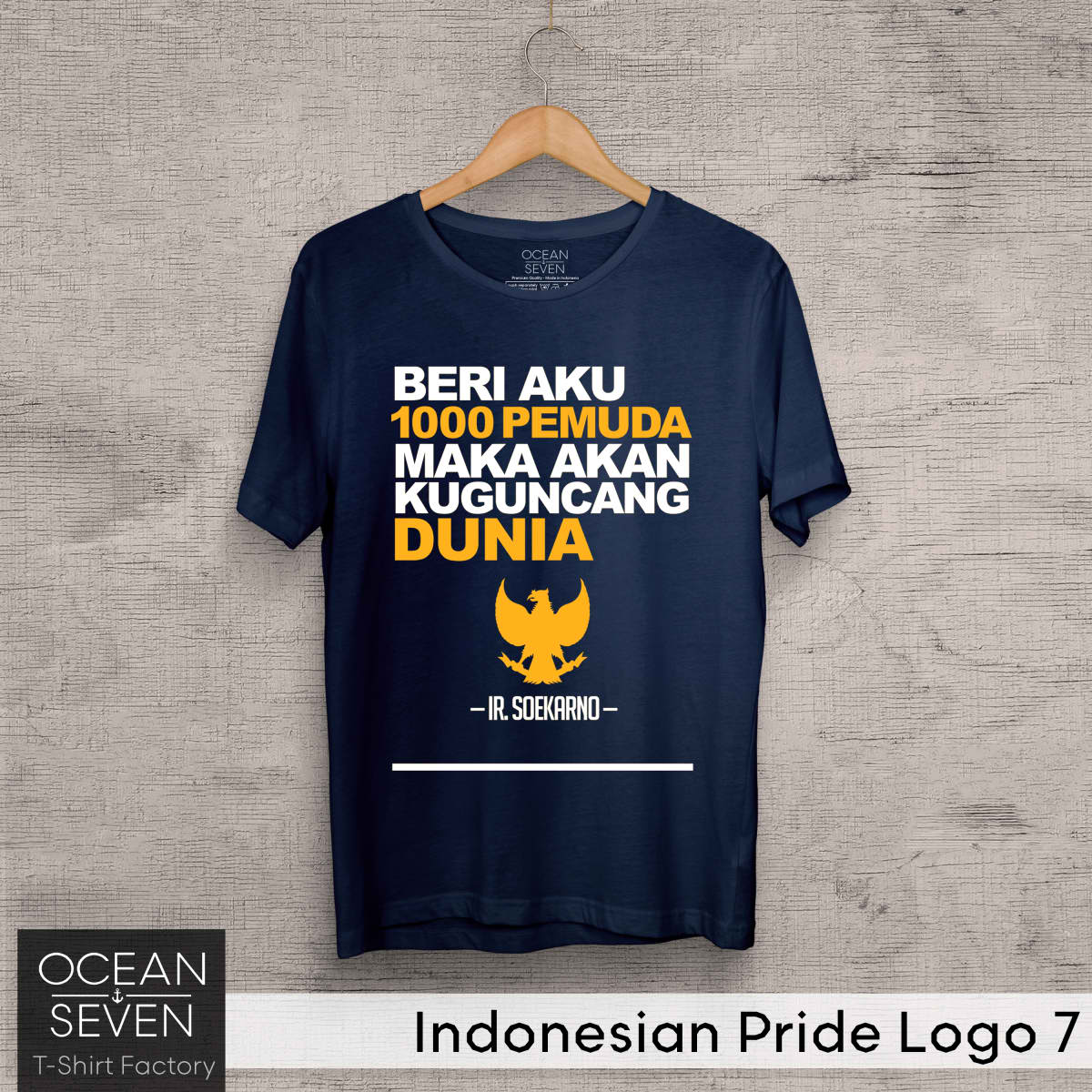 50 desain kaos 17 Agustus peringatan Hari Kemerdekaan Indonesia ...