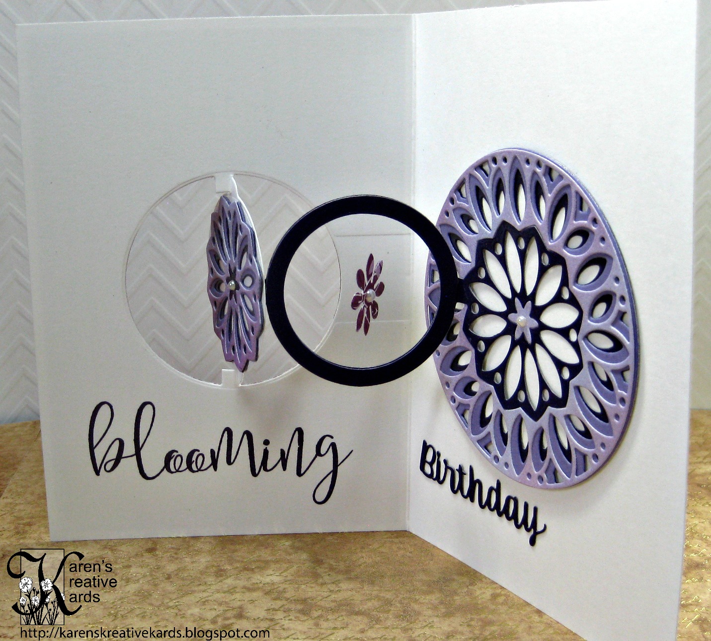 Karen's Kreative Kards: Video: Circle Charm Pop Up Cards with Karen ...