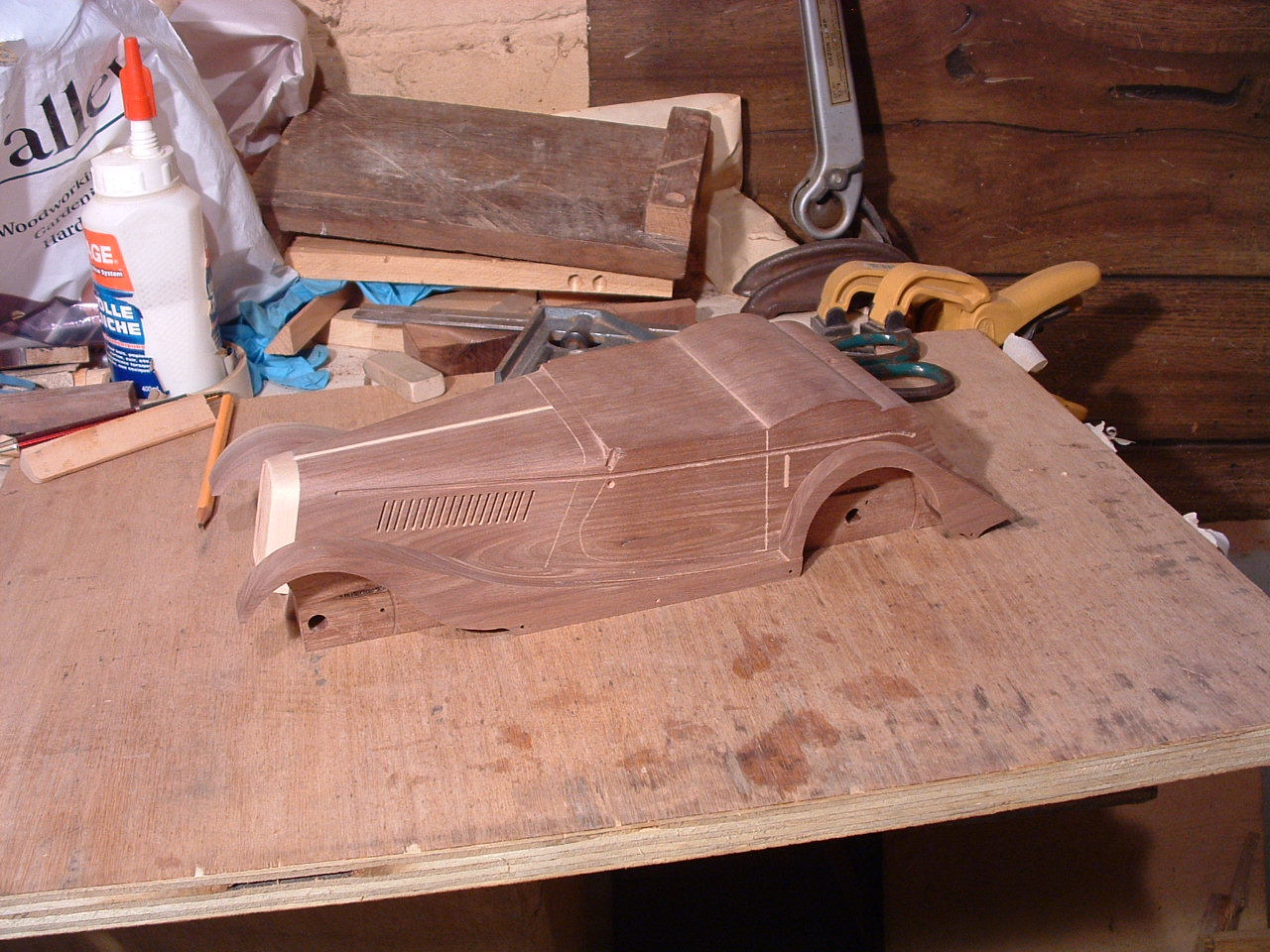 MSCCC Blog: Wooden Morgan: 1950 DHC - Week 9