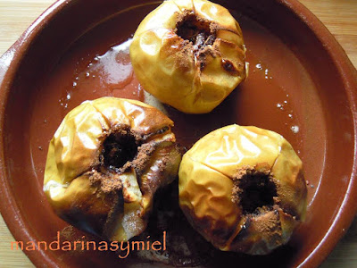 Manzanas asadas | Mandarinas y miel