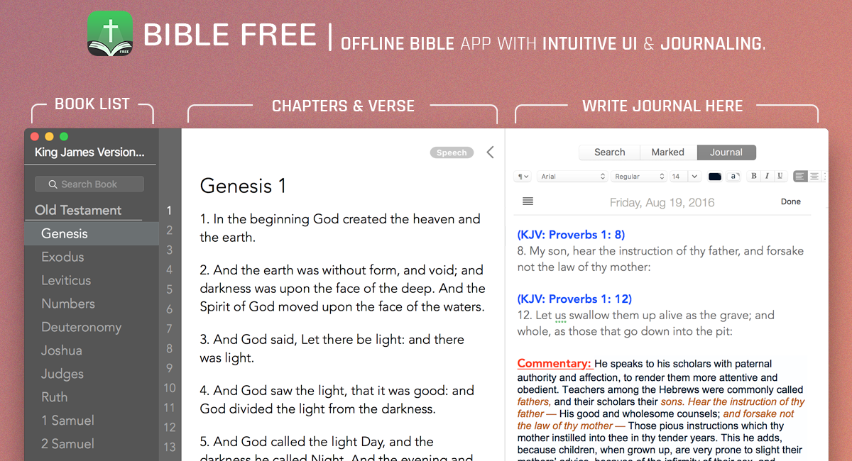 Inspiring-Life Blog: Bible Free is Now Available for Free in Mac App ...