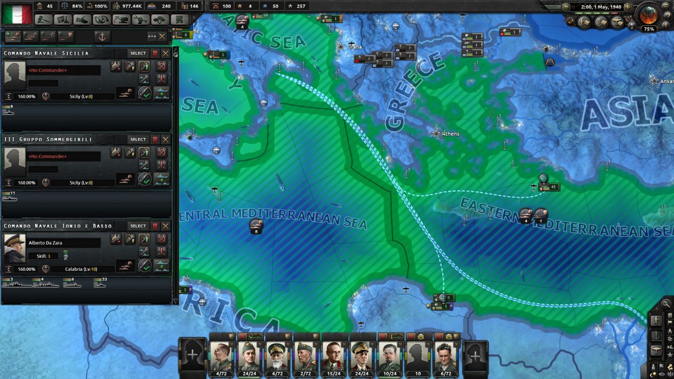 Italy - HOI4 - Regrouping