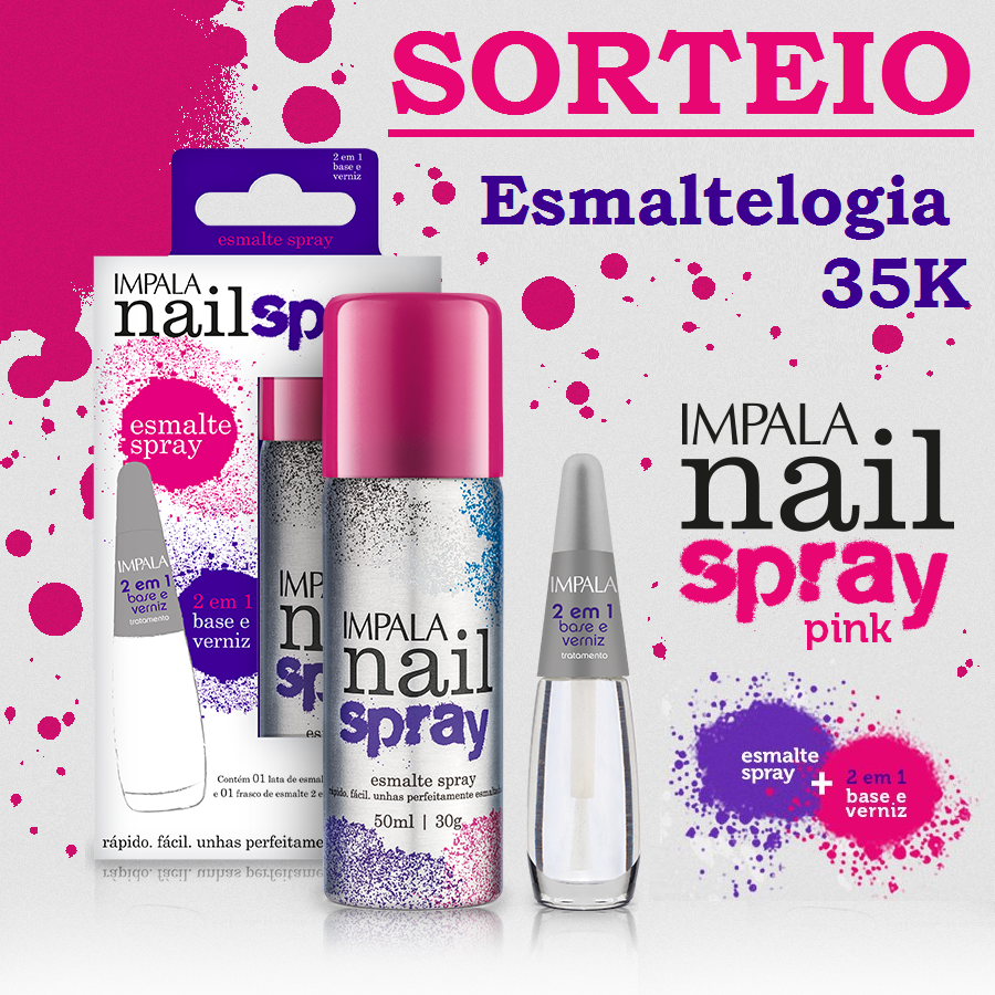 Esmaltelogia: Release do Impala Nail Spray