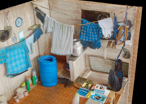 The Perfect Slum: Interior of a Students 'Slum' Dwelling