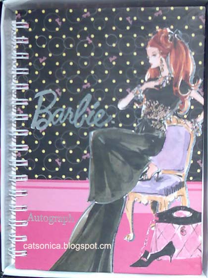 catsonica: Mall Finds... Fashionista Barbie notebooks