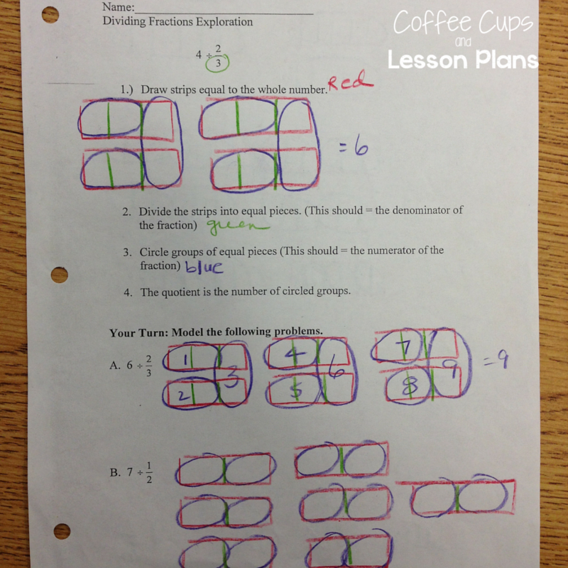 Interactive Foldables for Fractions and Modeling Division {Mid-Week ...