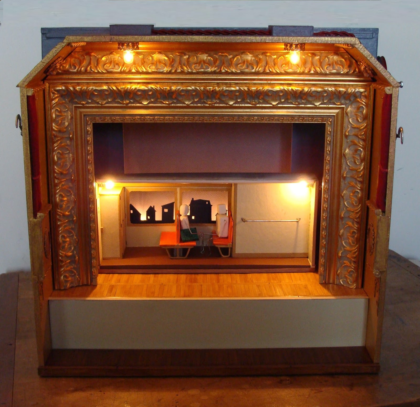 Les petits trains en carton de Jean-Baptiste : Le theatre miniature et ...