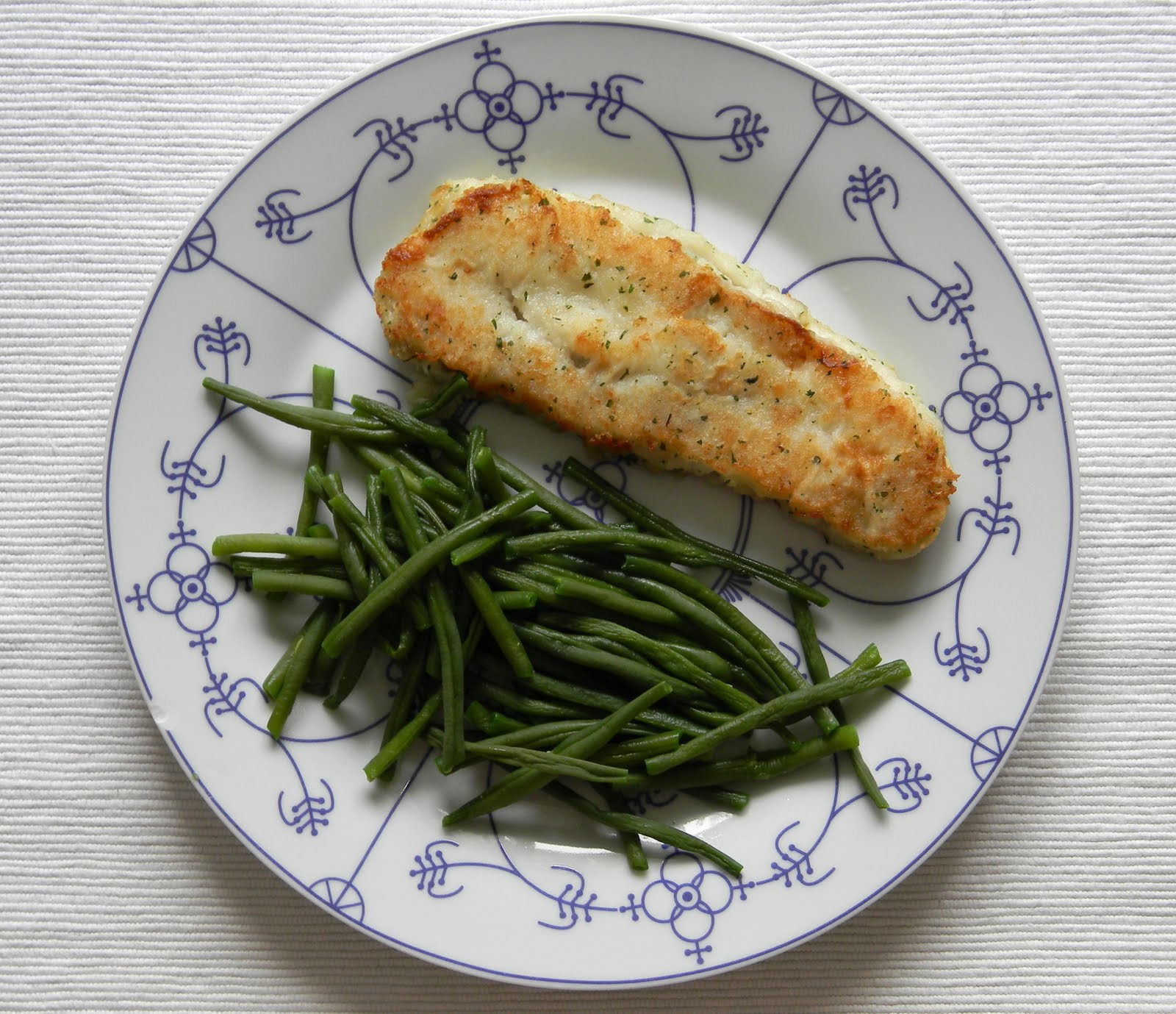 Sooner Today Than Tomorrow: Fischfilet mit grünen Bohnen