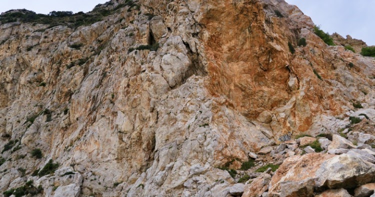 joan asín: GARRAF. PENYA SEGAT DE LA FALCONERA. Via MIRAMAR