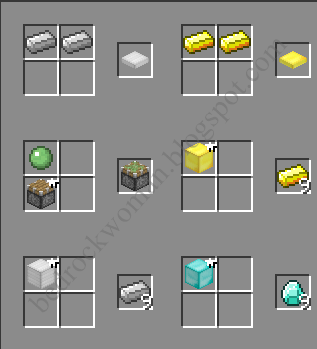 MINECRAFT: Todos los crafteos de Minecraft 1.11