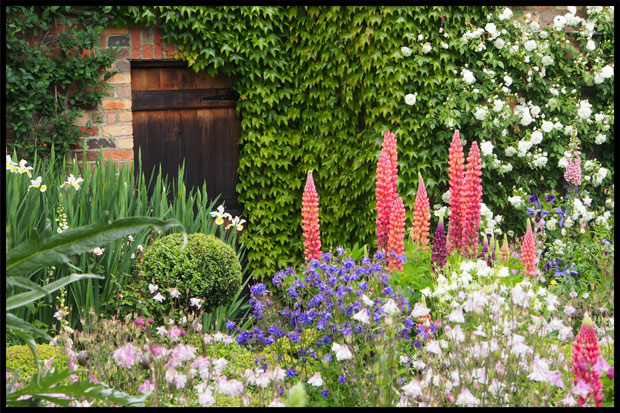 A Garden Visit in Black and White - Grownupglamour
