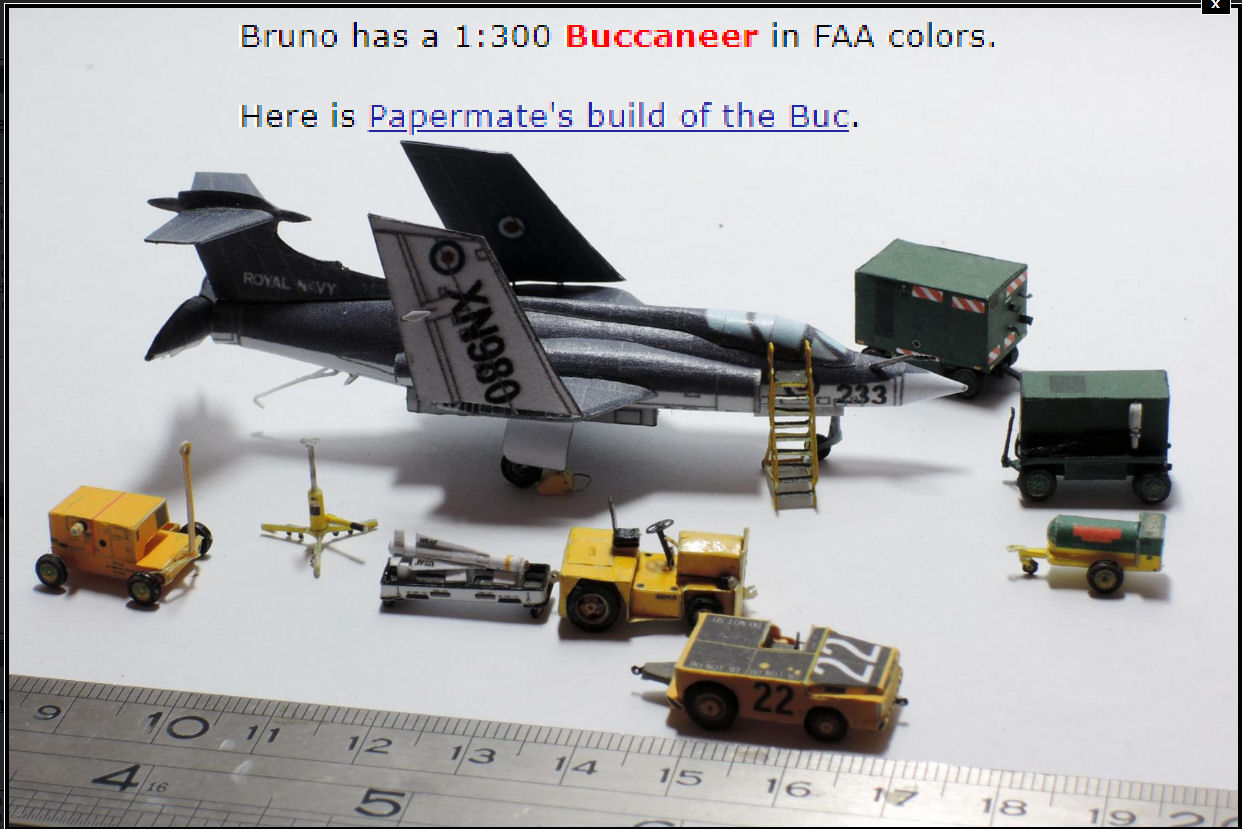 PAPER PLANES: BUCANNEER => the challenging area rule