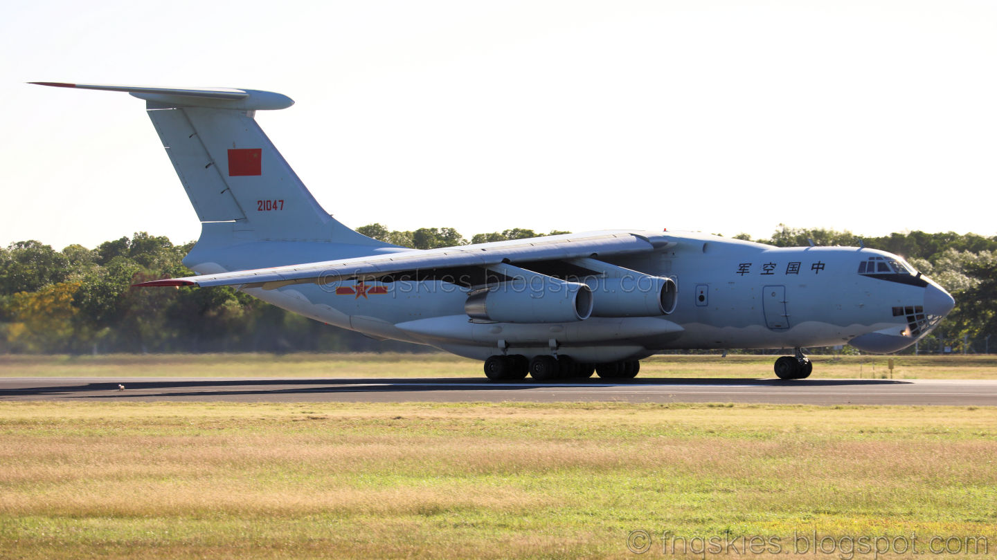 Far North Queensland Skies: PLAAF - China Air Force Ilyushin Il-76MD 21047