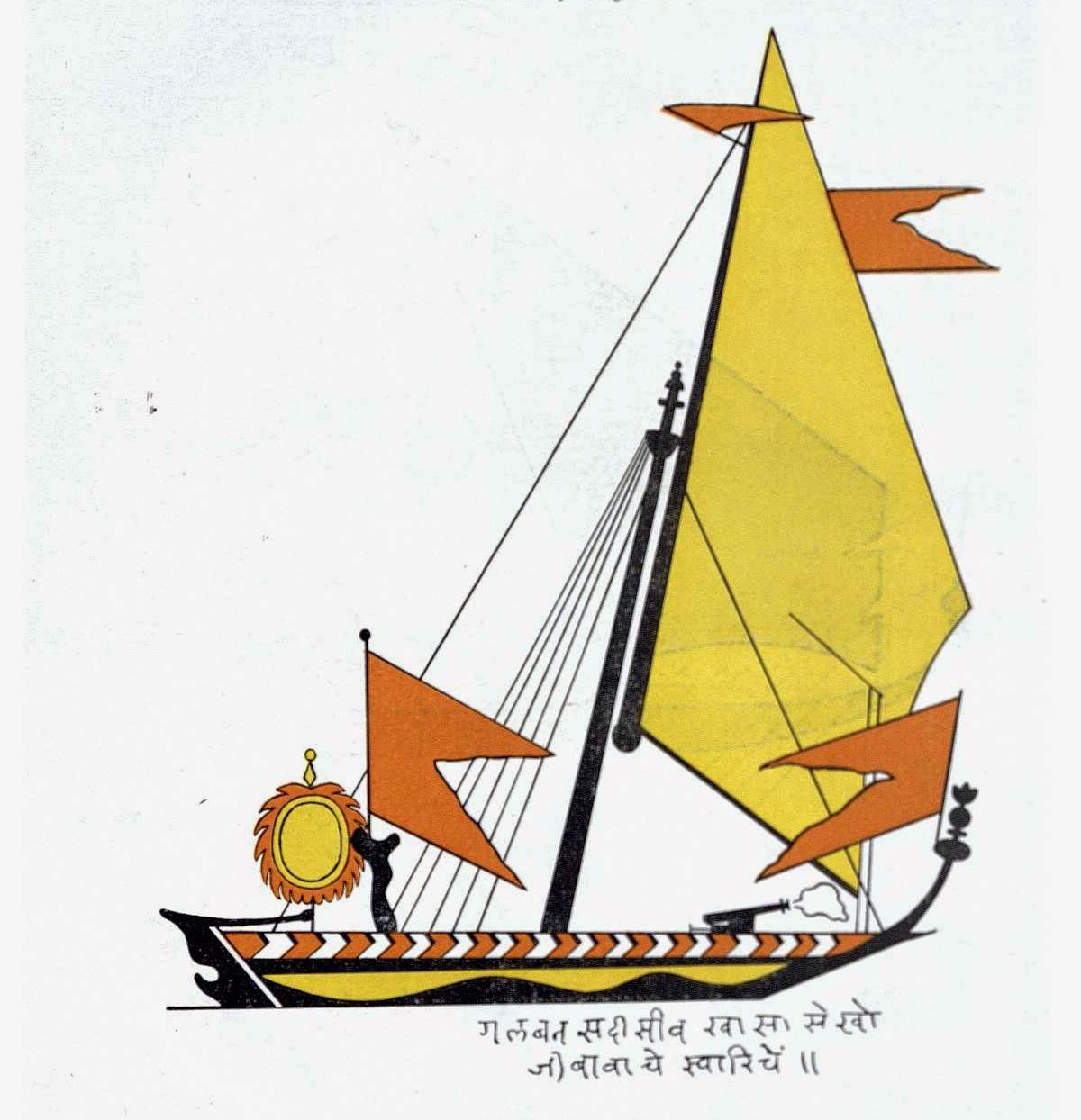 Maratha Navy - मराठा आरमार: Galbat Sadashiv - गलबत सदाशिव