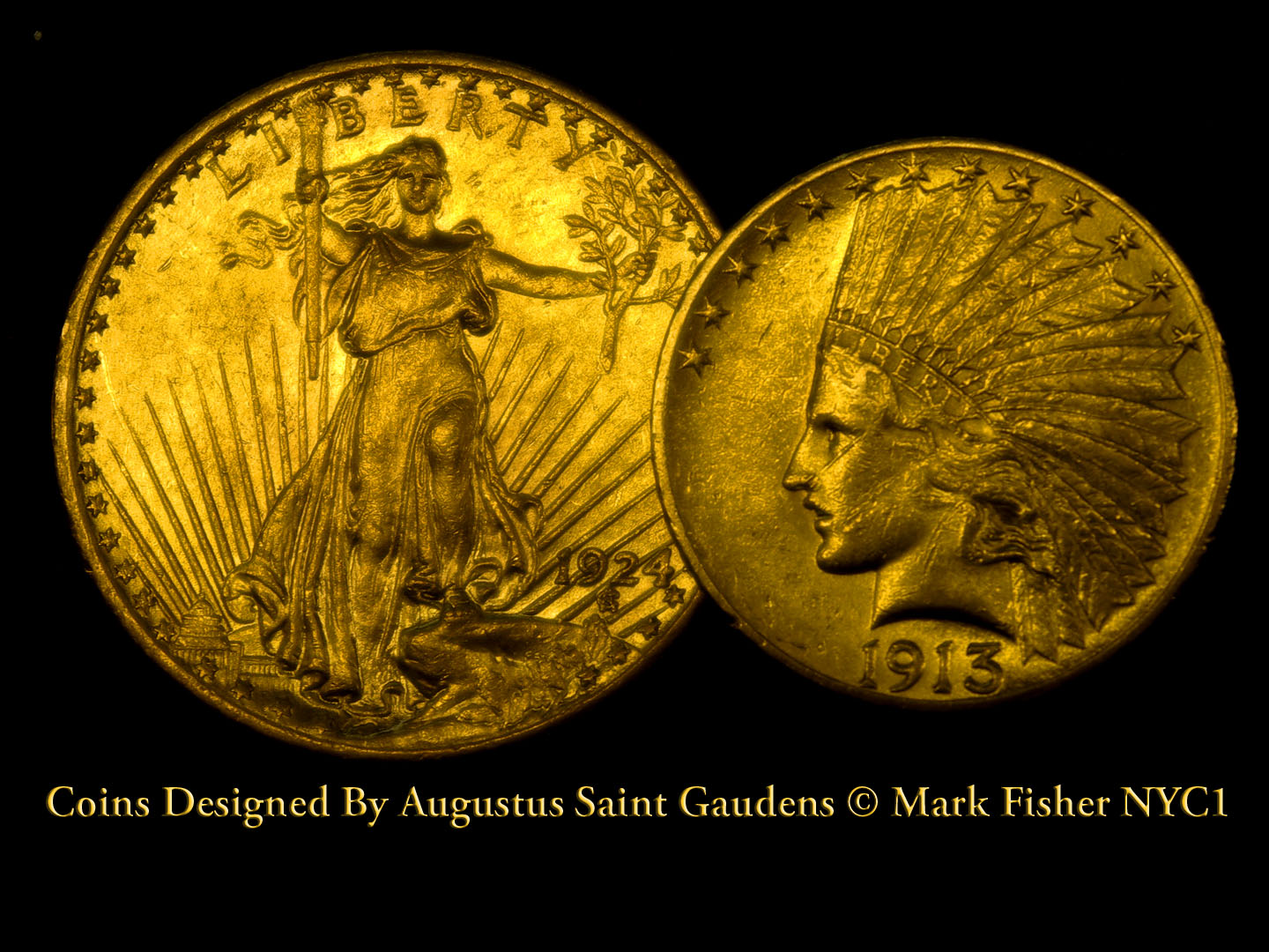 Mark Fisher American Photographer™: American Gold Coins • Designed By ...