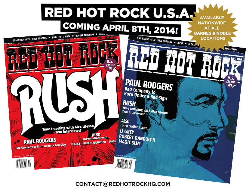 Rush News from Power Windows: "Red Hot Rock" US #1 Now Available ...