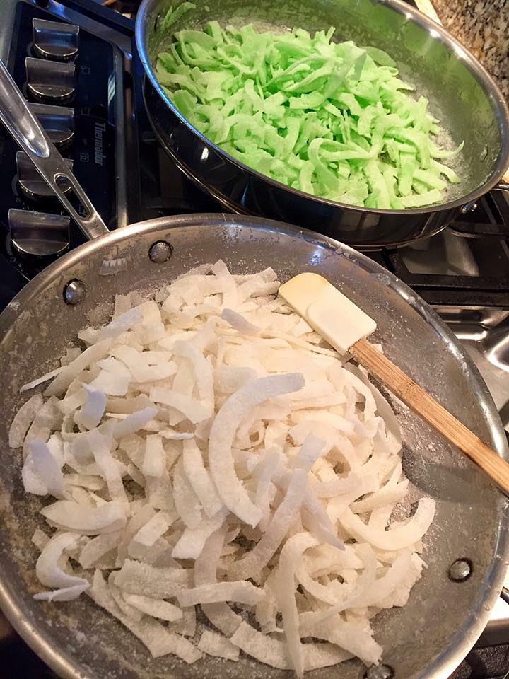 The Spices Of Life . . .: Mứt Dừa (Candied Coconut Ribbons)