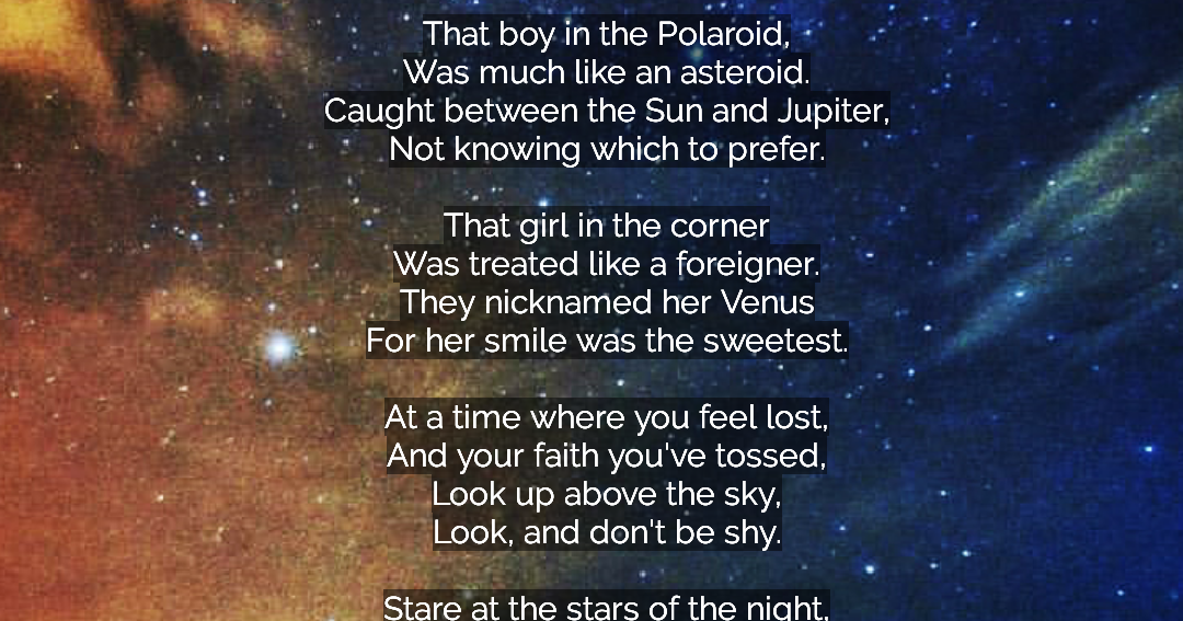 Poem #84: A Big Big World