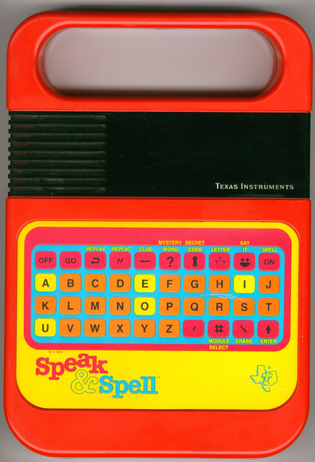 Pea Brane: Texas Instruments Speak And Spell