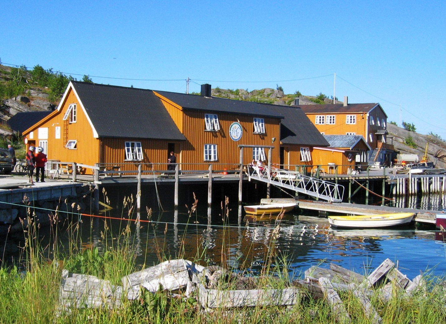 Ultima Thule: Stamsund, Lofoten Islands- cheerful scenery plus a ...