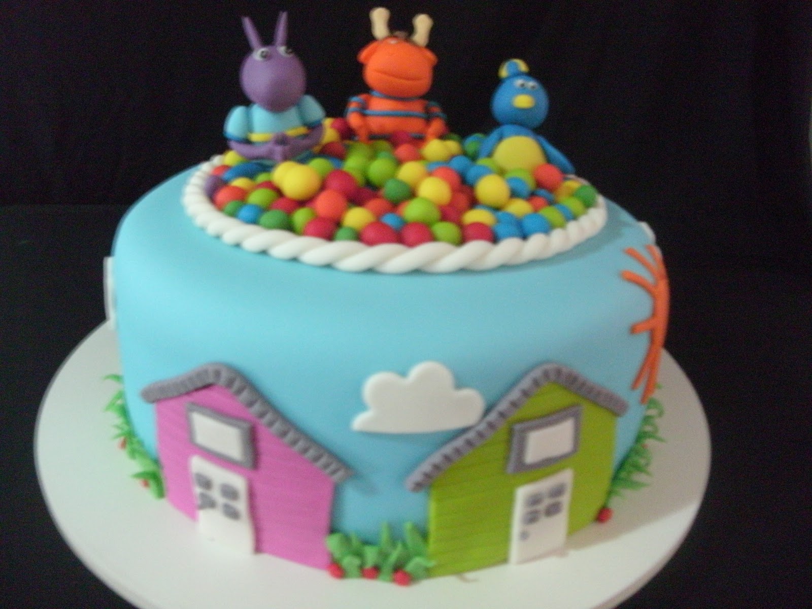 Andréia Cake Design: Bolo dos Backyardigans