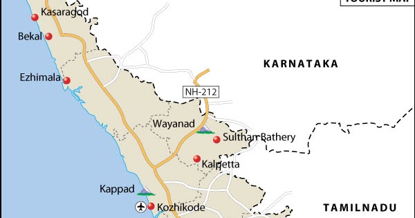 Exploring Kerala through Railway maps - TRAVAL INDIA