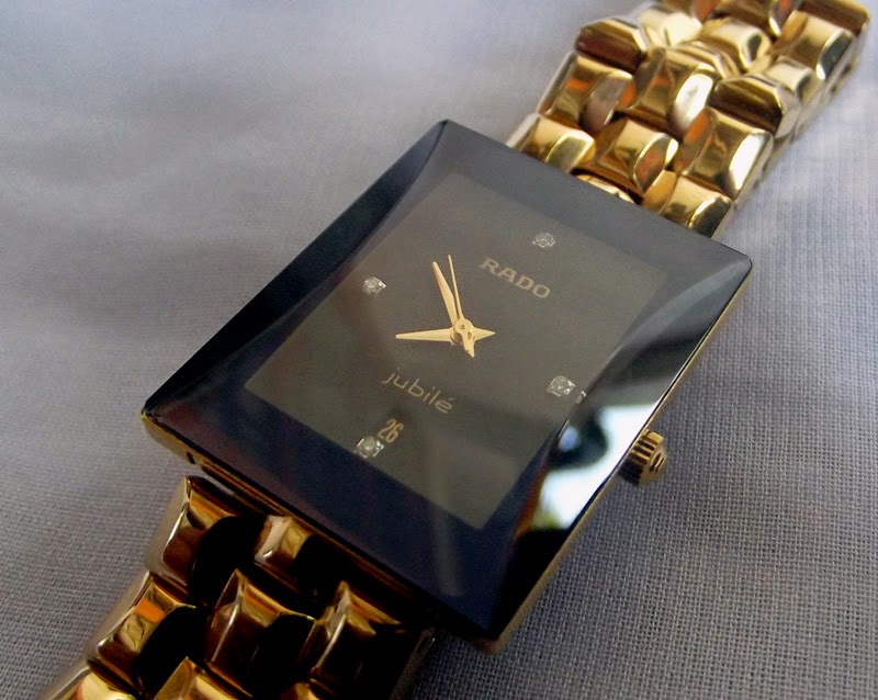 JAM - VINTAGE: RADO JUBILE QUARTZ GOLD PLATED - TERAWAT SANGAT BAIK