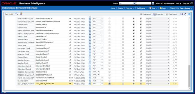 Oracle Applications: Oracle Cloud ERP (Fusion) Check Template Setups ...