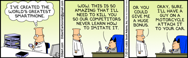 Essence of Testing: Rewarding innovation