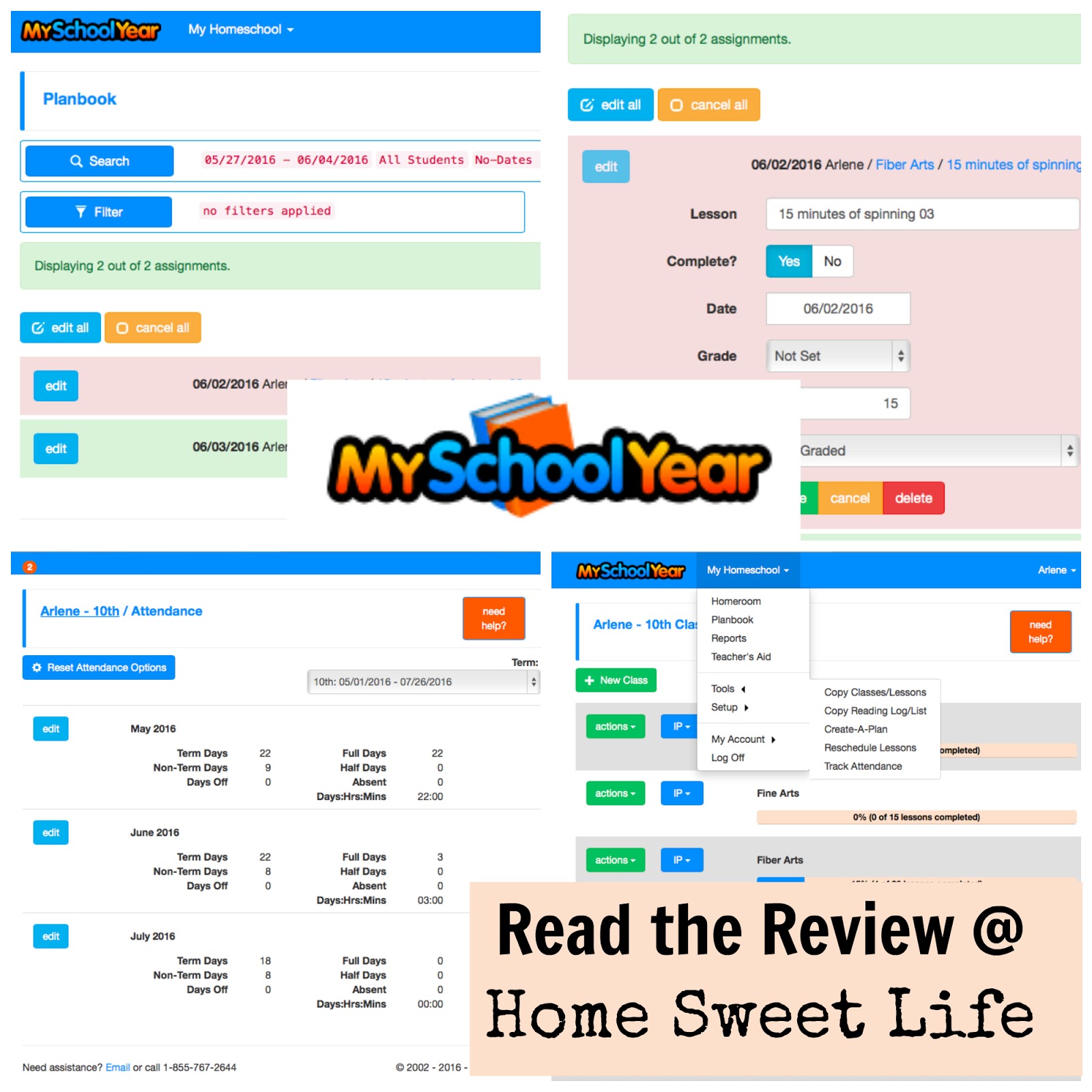 Home Sweet Life: MySchoolYear.com ~ A Crew Review