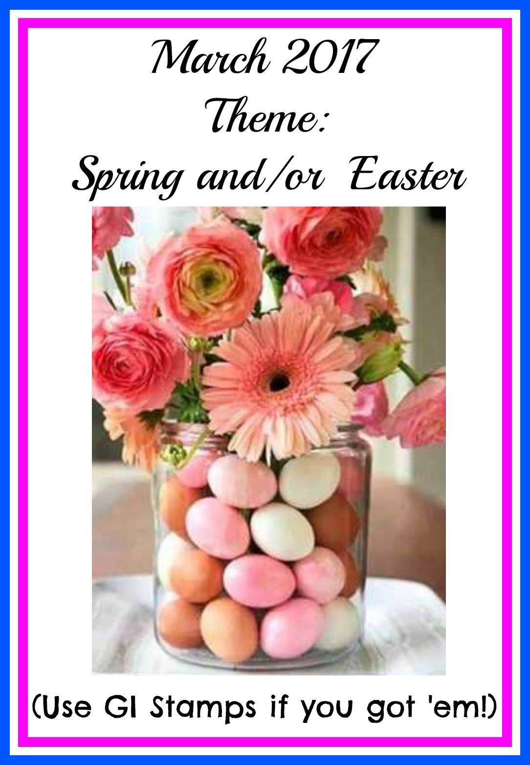 Great Impressions: Spring Challenge Reminder