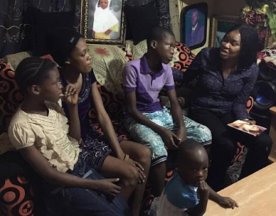 Women Arise condolence visit to the family of slained Oshodi mother of 5