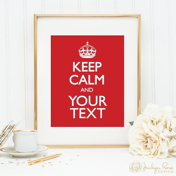 Cathrines Kreative Hjørne: Nytt vaskerom 19 - Keep calm and laundry on!