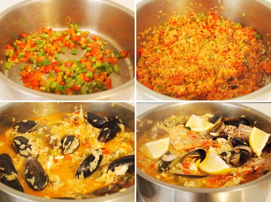 It All Tastes Greek To Me: Seafood Paella